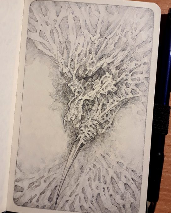 Fantasy evil character – Pencil sketch - Figure Drawing by Dimitar ...